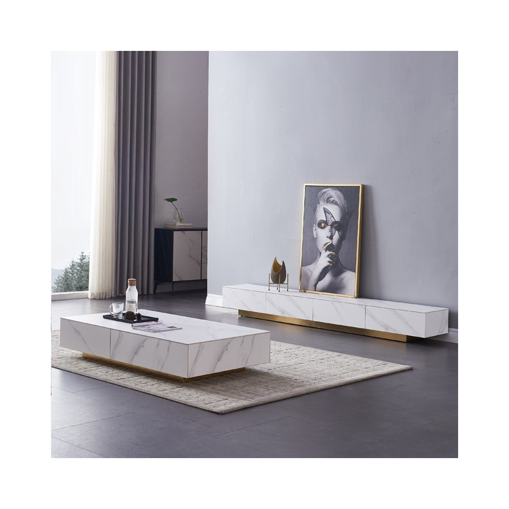 Set Masa living, comoda tv si 2 console premium Palace