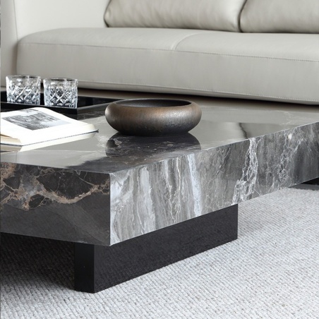 Set consola tv si masa cafea premium Marb, Homedit