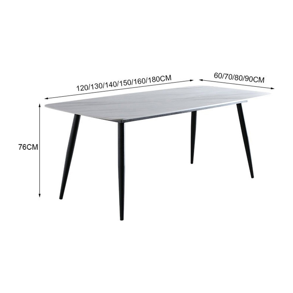 Masa dining lemn si piatra naturala Highness, masa bucatarie