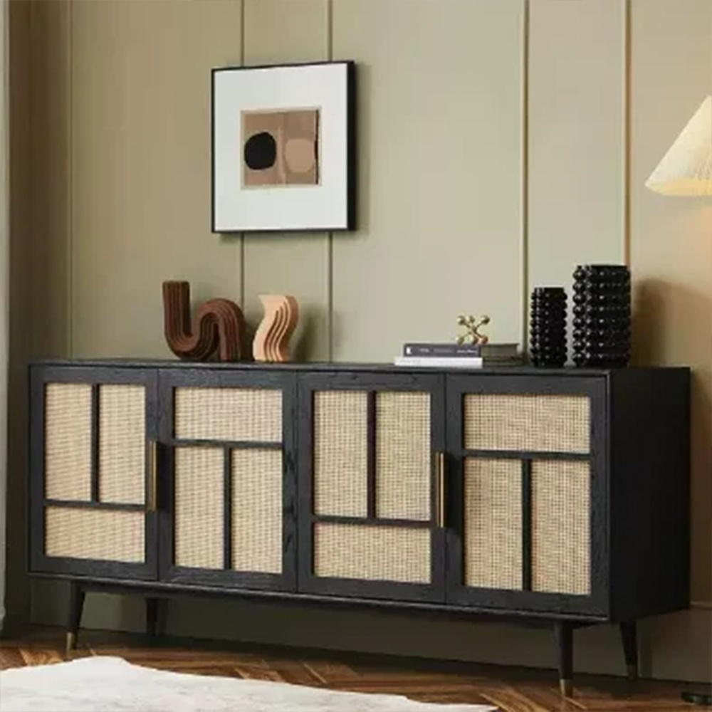 Consola mobilier premium, comoda Manhattan din lemn masiv de frasin 180 ...