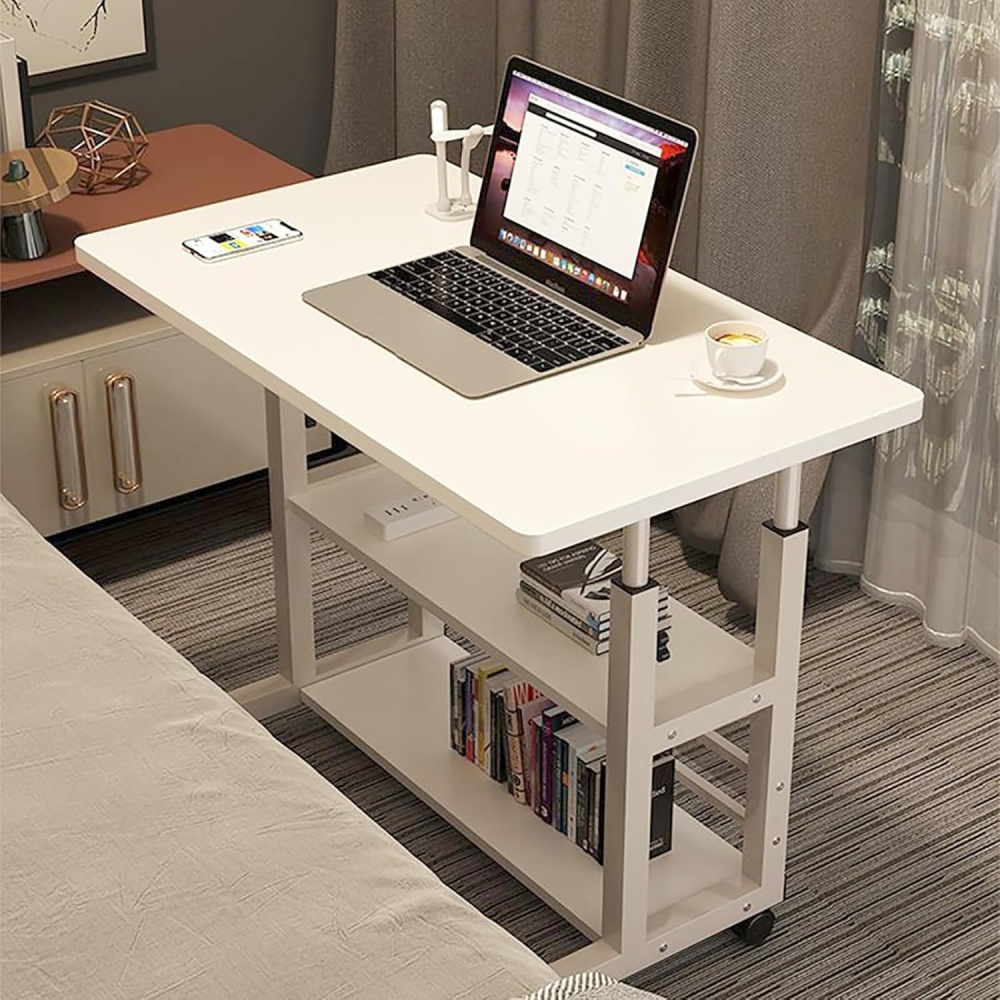 Birou reglabil, birou cu 3 polite, birou multifunctional, masa ...