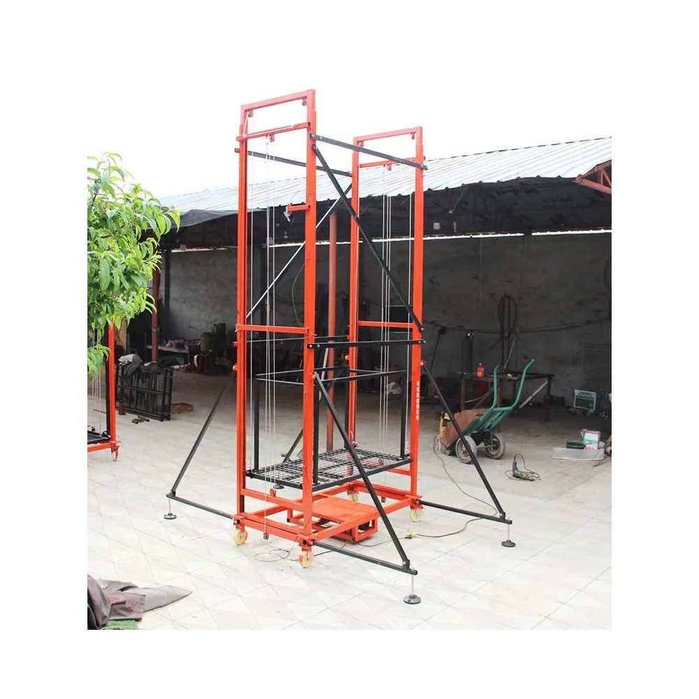 Schela cu motor, schela ridicare 6m 500kg, schela metalica cu motor ...