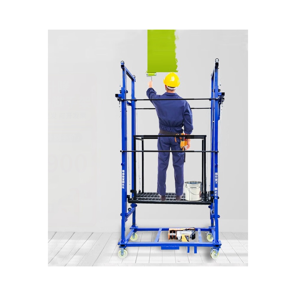 Schela cu motor, schela ridicare 6m 500kg, schela metalica cu motor ...