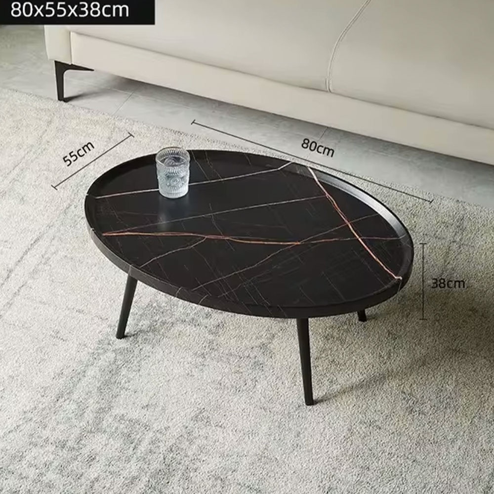 Masuta de cafea din MDF infoliat, 80 cm x 55 cm x 38 cm, masuta living ...