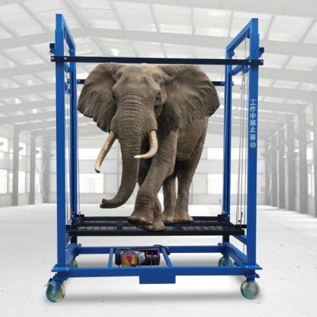 Schela cu motor, schela ridicare 4m 500kg, schela metalica