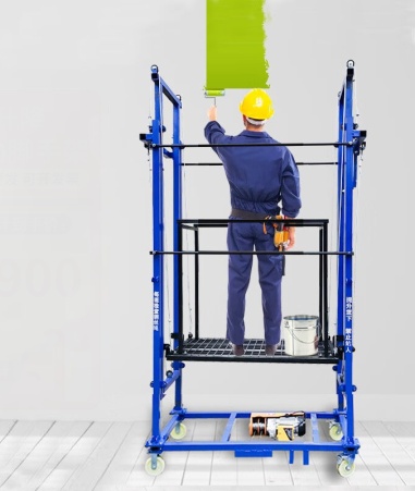 Schela cu motor, schela ridicare 4m 500kg, schela metalica
